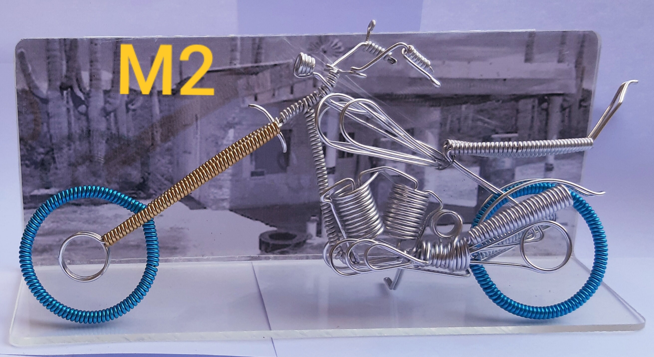 Harley Davidson. Miniature Motorcycle. Hand Made Motorbike. Hand ...