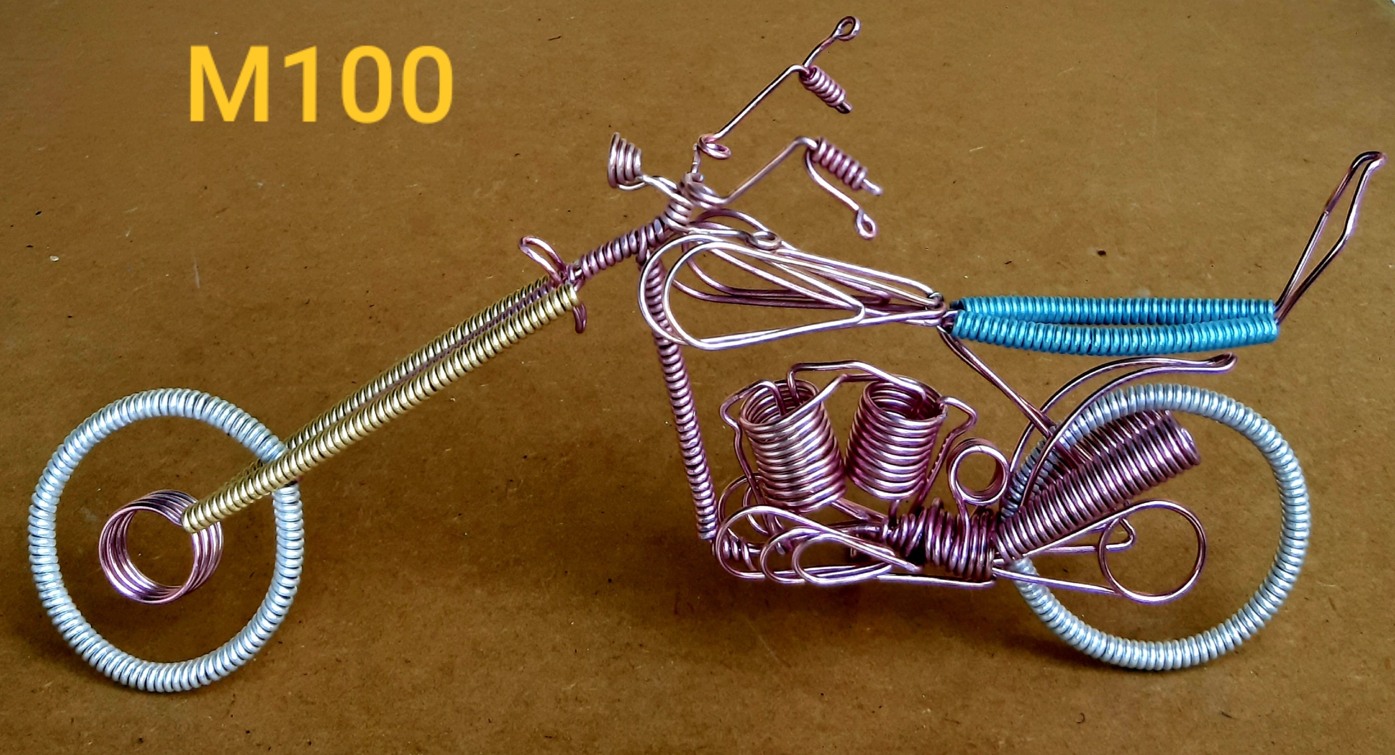 Harley Davidson. Miniature Motorcycle. Hand Made Motorbike. Hand ...