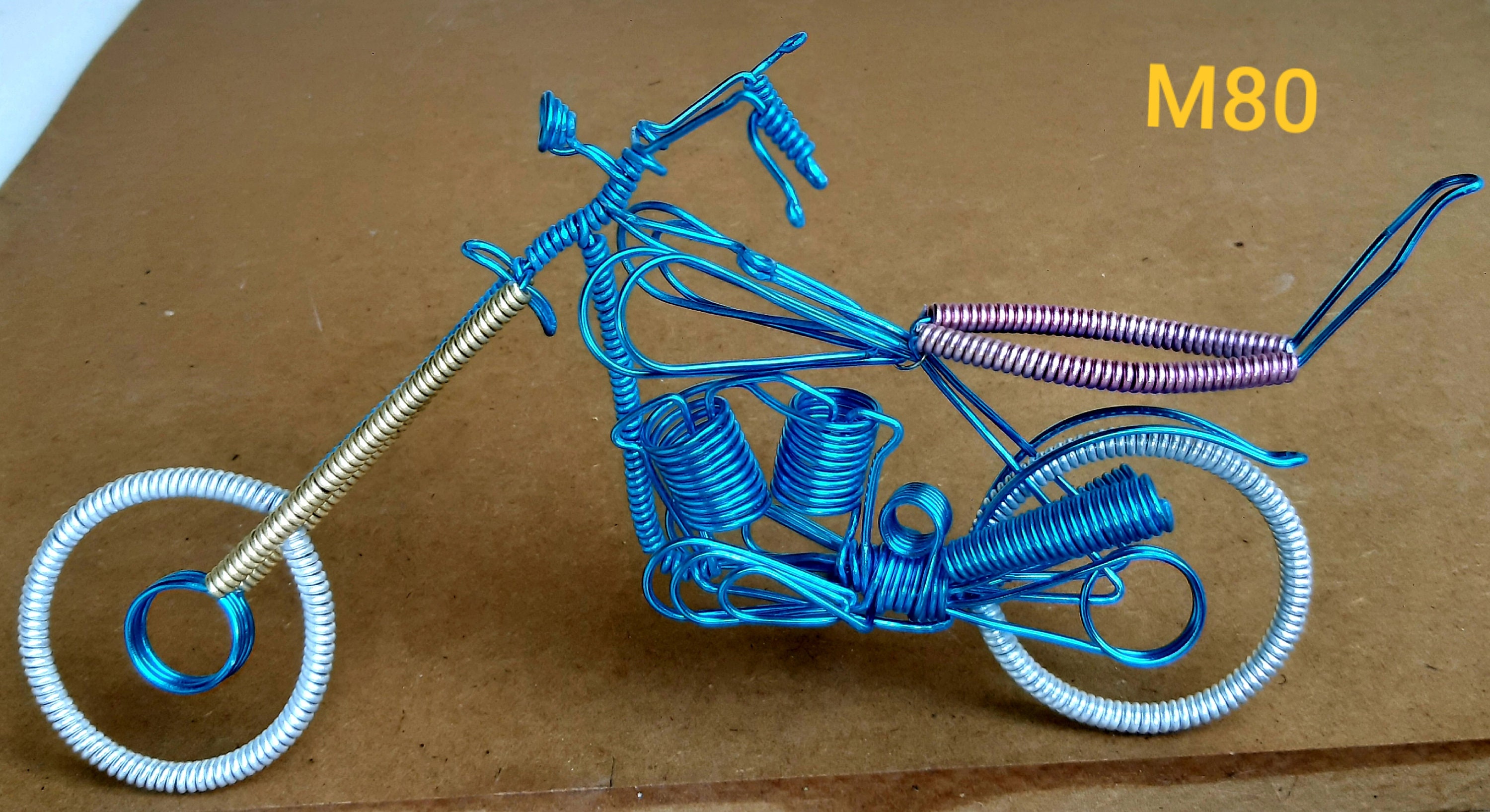 Harley Davidson. Miniature Motorcycle. Hand Made Motorbike. Hand ...