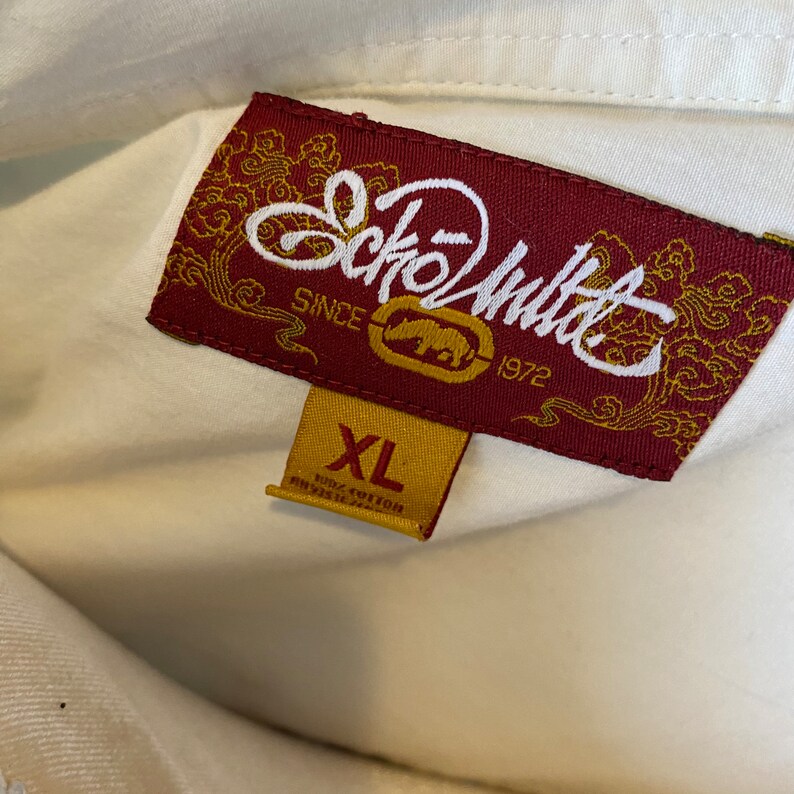 Ecko Unltd Streetwear 1990s Vintage Embroidery Oversized - Etsy