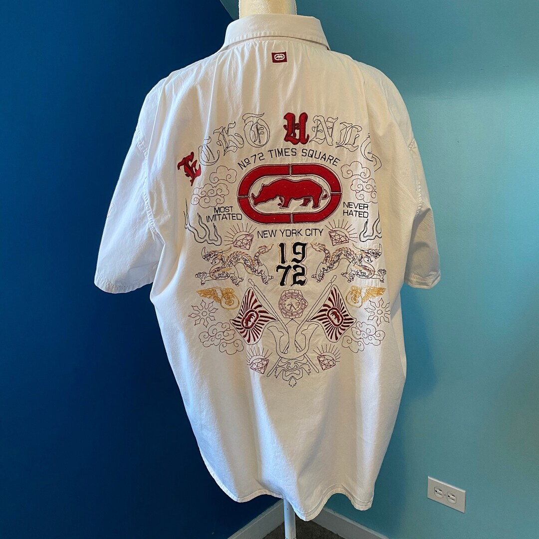 Ecko Unltd Streetwear 1990s Vintage Embroidery Oversized - Etsy