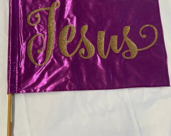 Jesus Worship Flag - Etsy