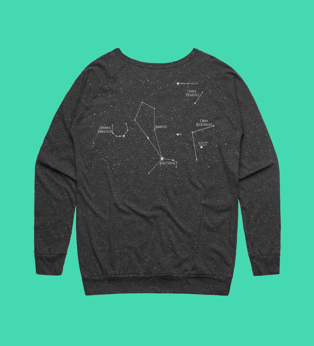 Bootes Constellation Women's Slouch Crew Sweatshirt - Etsy