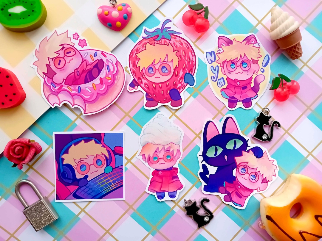 Vash Plushie Stickers - Etsy