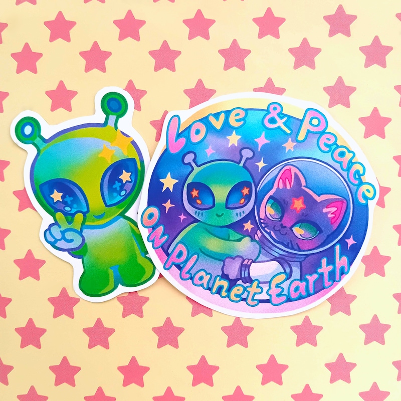 Glorp Alien Cat - Etsy