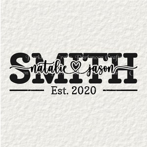 Split Monogram - Etsy