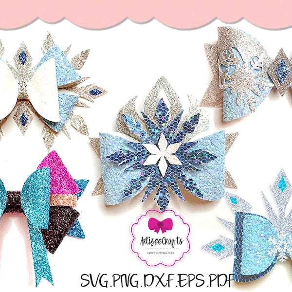 Frozen Cheer Bow - Etsy
