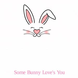 Some-bunny Loves You" Easter Printable, Kids' Footprint Keepsake ...