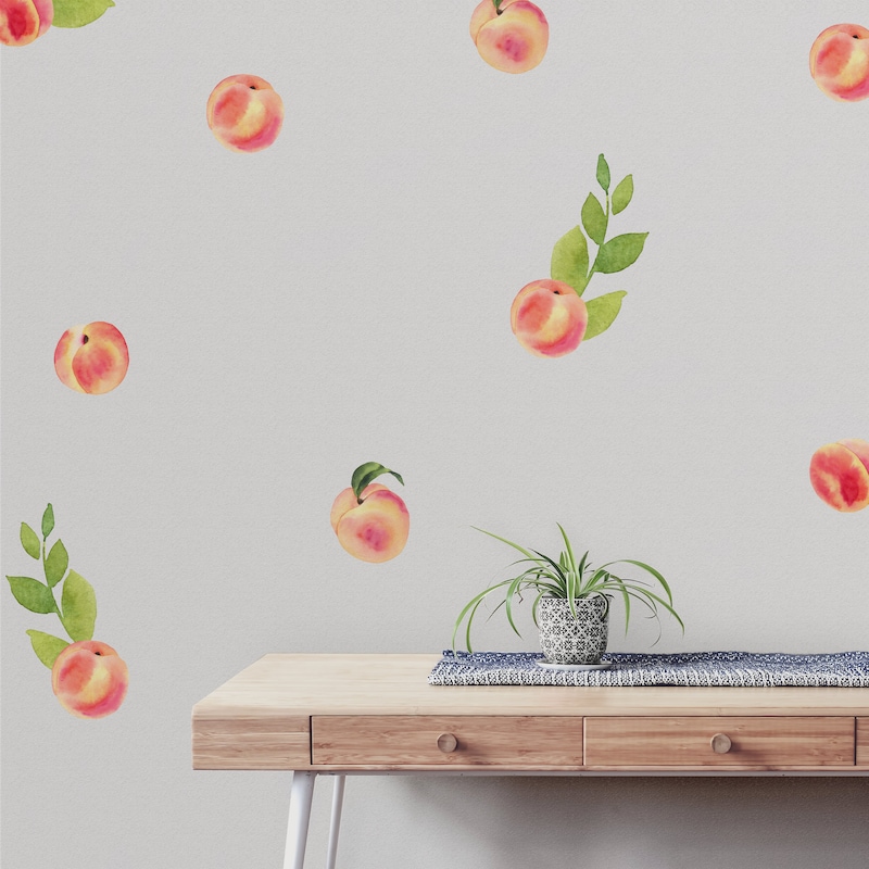 Peach Decal - Etsy