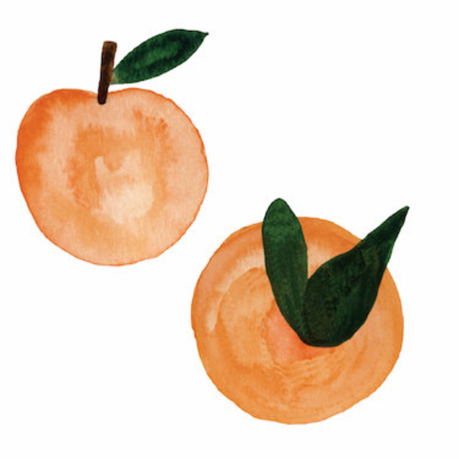 Peaches Decal Peach Decal Peach Wall Sticker Peach Decals - Etsy