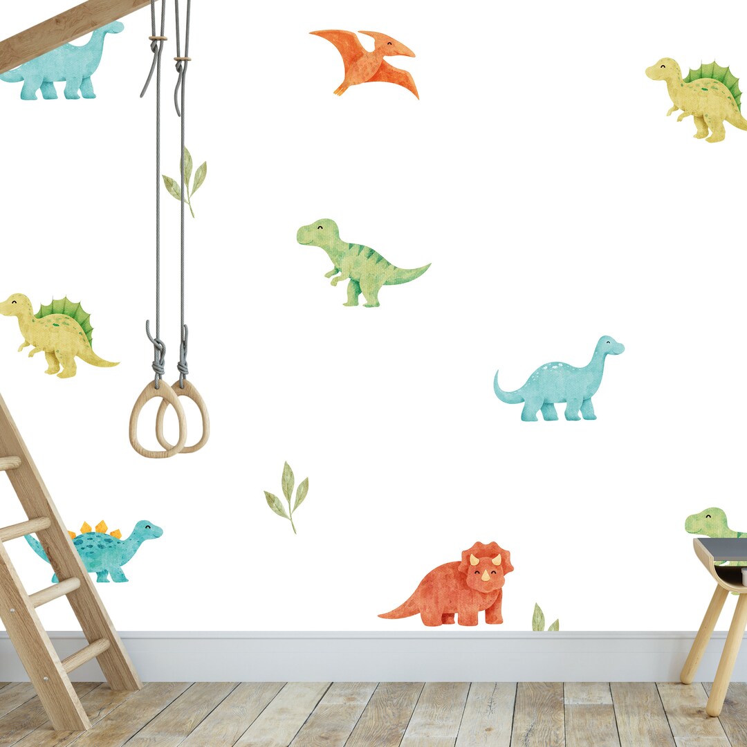 Dino Color Decals, Dino Decals, Dino Decor, Dinos Neutrals, Dino ...