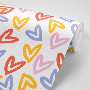 I Heart You Contact Paper- Pack of 3 24x48" Rolls - Etsy