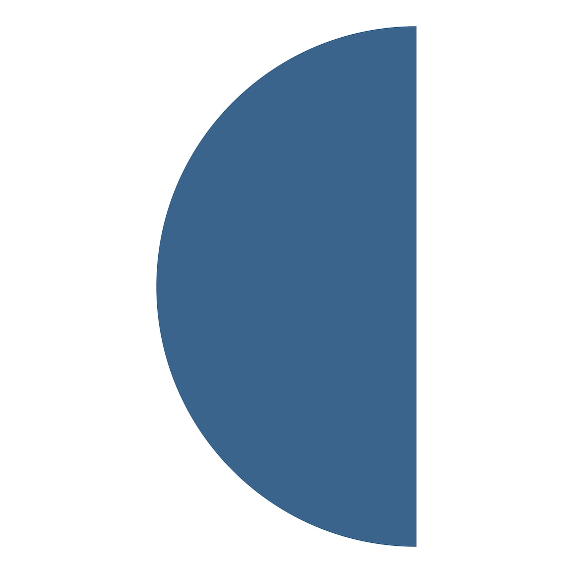 Half Circle Decal - Etsy