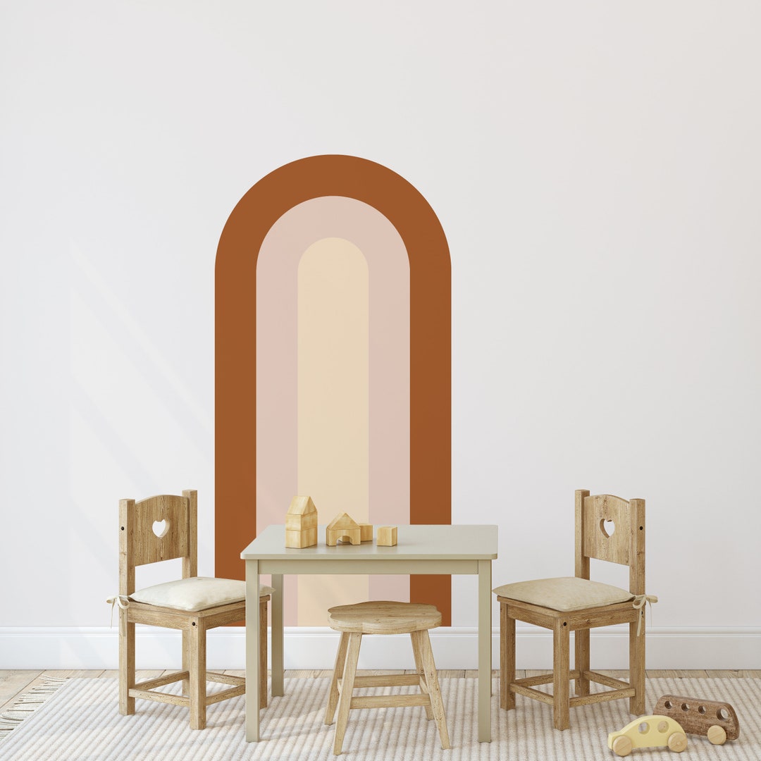 Rainbow Mini Arch Decal - Etsy