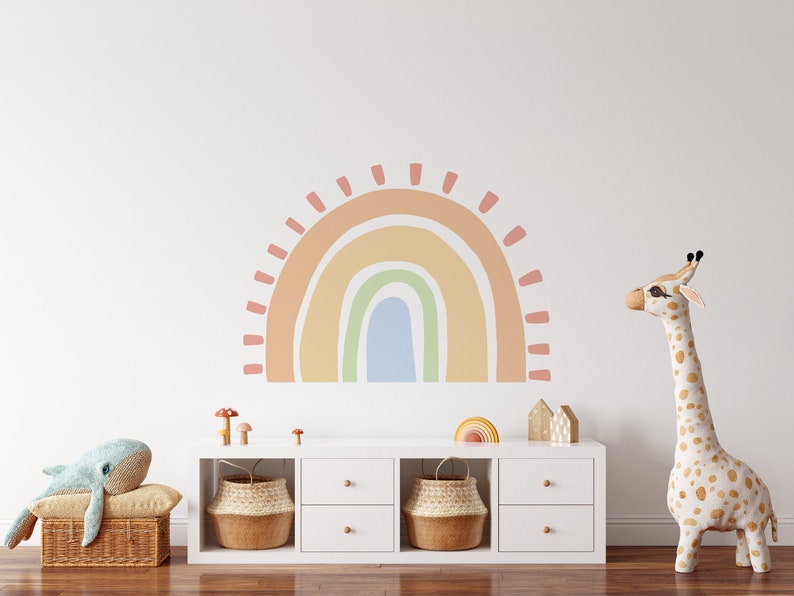 Big Rainbow Decal - Etsy