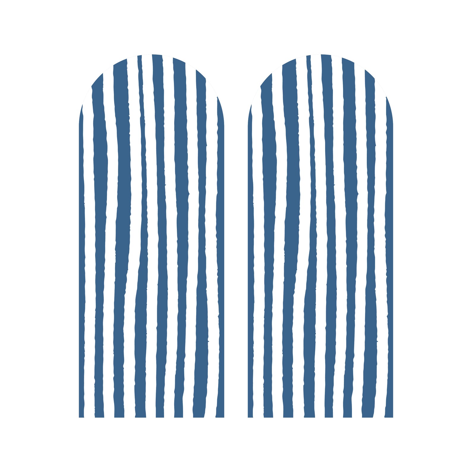 Double Arch Decal Set Lines - Etsy