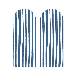 Double Arch Decal Set Lines - Etsy