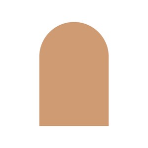 Mini Solid Arch Wall Decal - Etsy