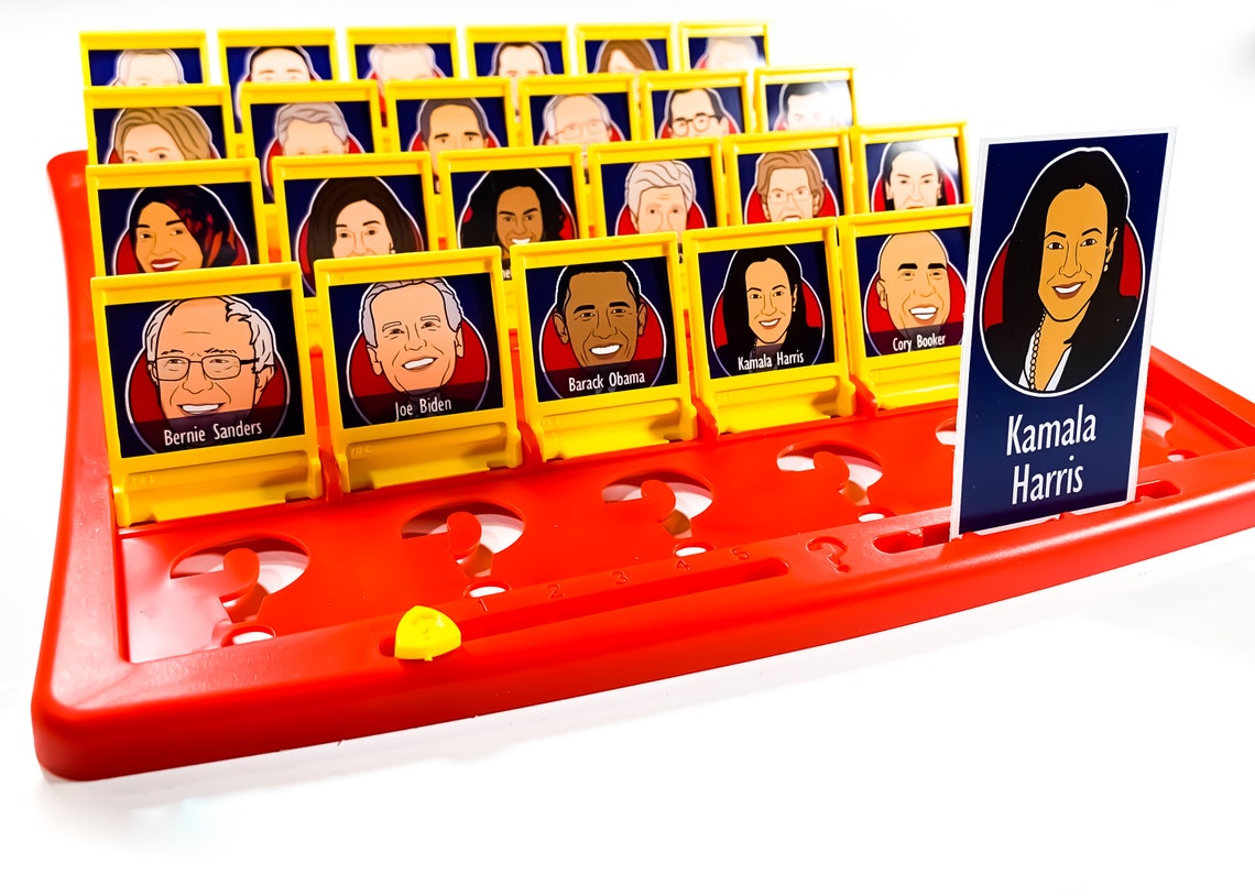Democrats Guess Who Game PRINTABLE Files - Popular Politicians Like Joe ...