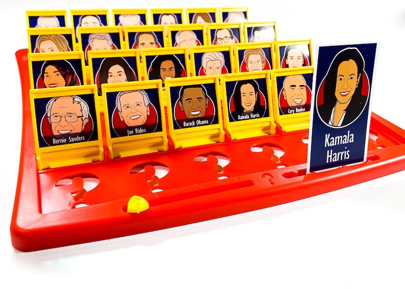 Democrats Guess Who Game PRINTABLE Files - Popular Politicians Like Joe ...