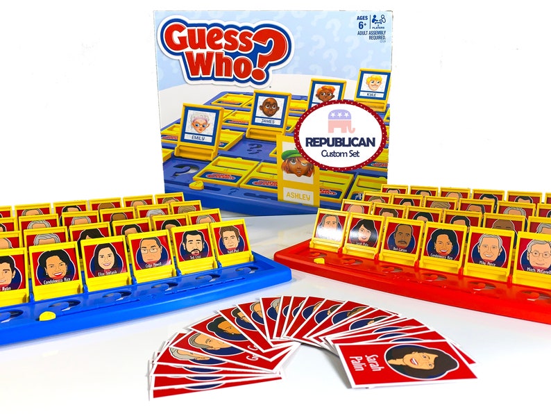 Republican Guess Who Game PRINTABLE Files - Popular Politicians Like ...