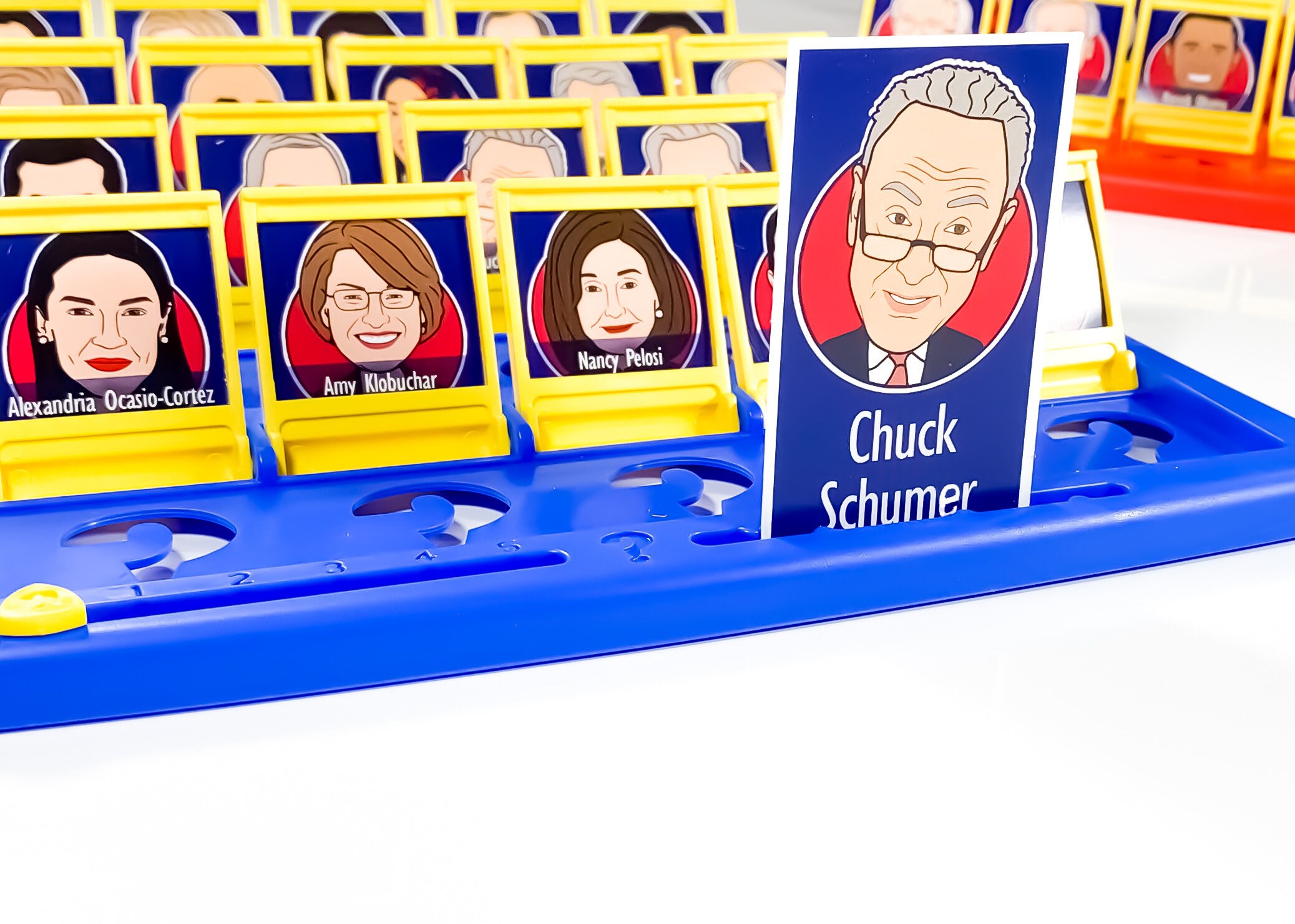 Democrats Guess Who Game PRINTABLE Files - Popular Politicians Like Joe ...