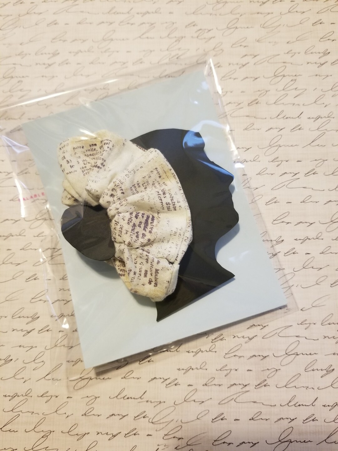 Jane Austen Book Page Scrunchies Packaged for Valentine's Day Galentine ...
