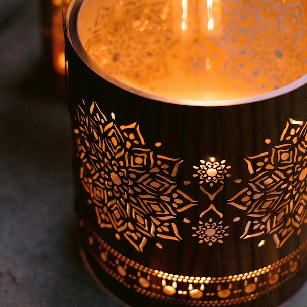 Glass Candle Cover - Etsy