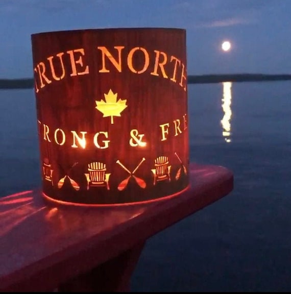 True North Design Lantern for Canada True North Strong Free in - Etsy ...