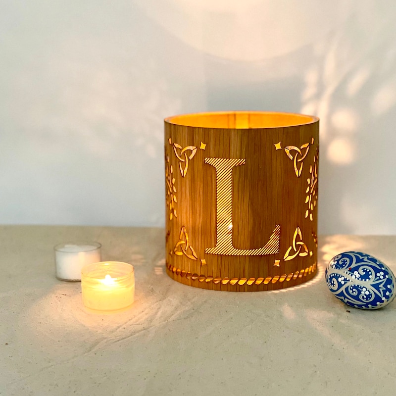 Monogram Candle - Etsy