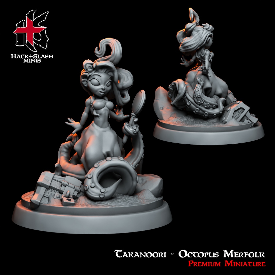 Takonoori - Octopus Merfolk - Etsy