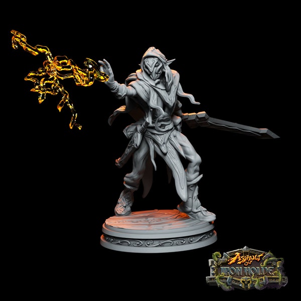 Elf Priest - Nerikson - Wargaming D&D Dnd - Etsy Canada