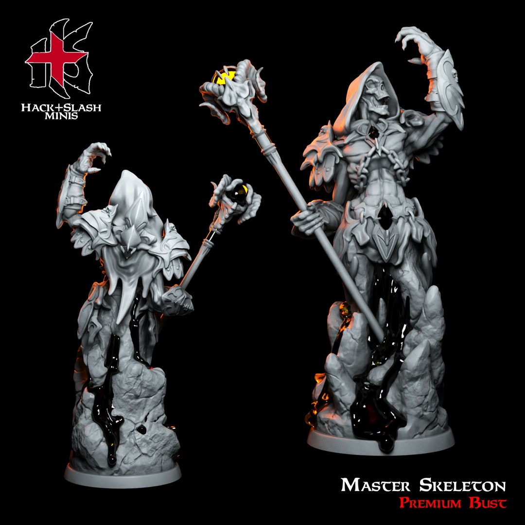 Master Skeleton -bust - Etsy
