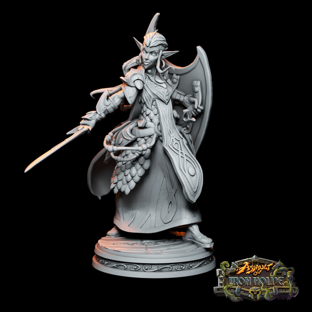 Siln Tanadu - Moon Elf Cleric - Etsy
