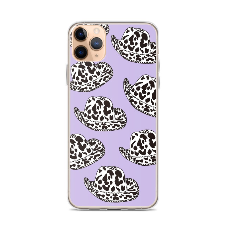Cow Print Phone Case Cowgirl Hat Phone Case Cowboy Phone - Etsy