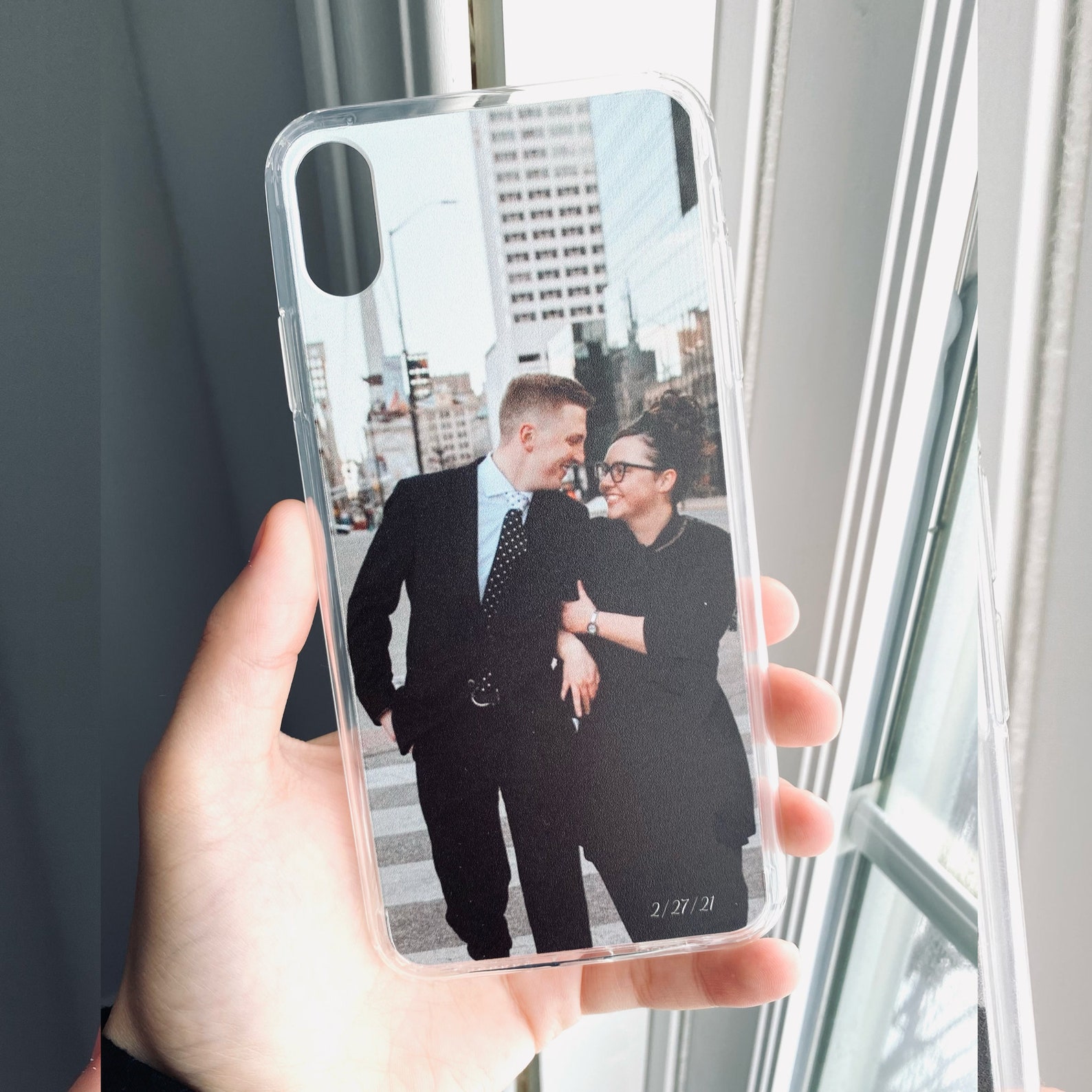 Custom Clear Photo iPhone Case, Photo Phone Case, Personalized iPhone ...