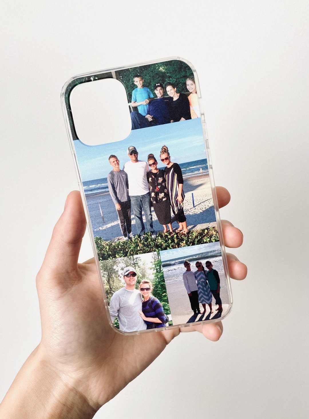 Custom Clear Photo iPhone Case, Photo Phone Case, Personalized iPhone ...
