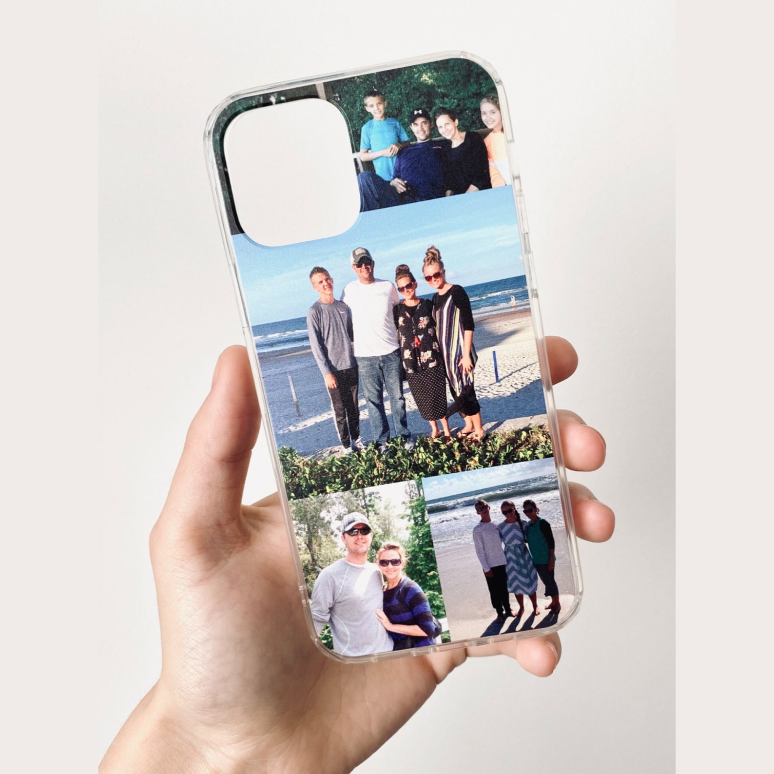 Custom Clear Photo iPhone Case, Photo Phone Case, Personalized iPhone ...