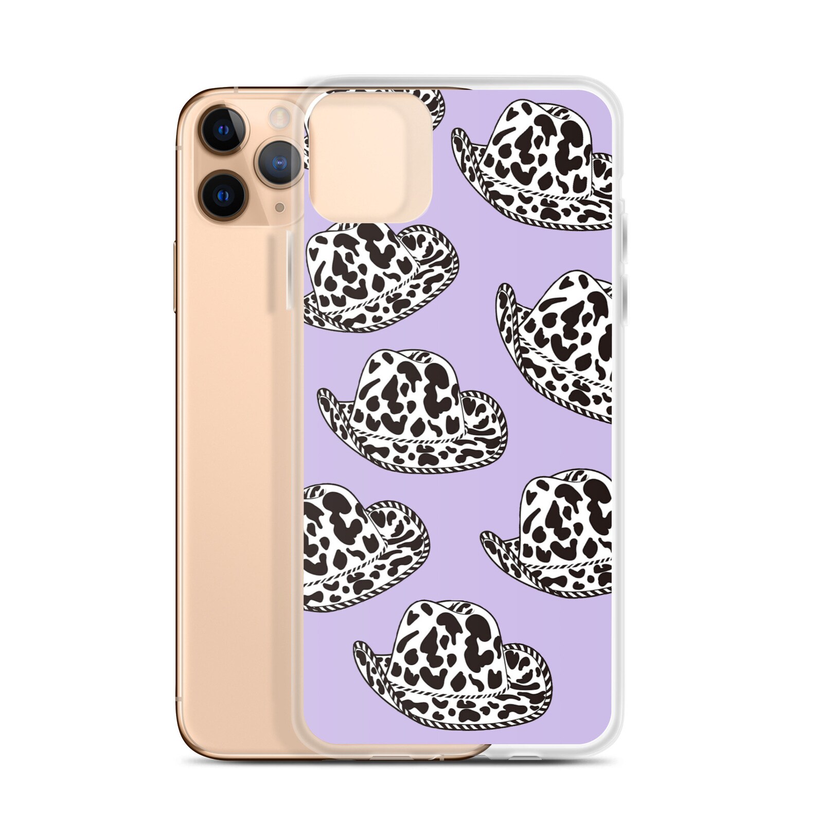Cow Print Phone Case Cowgirl Hat Phone Case Cowboy Phone - Etsy