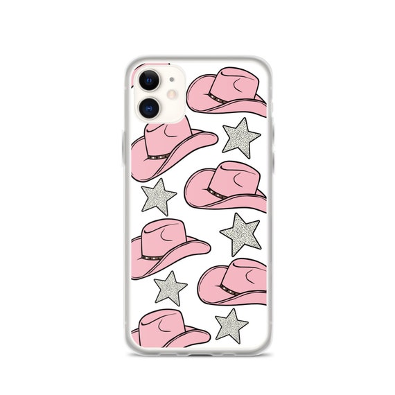 Cowgirl Hat Phone Case Pink Cowgirl Hat Case Cowboy Case | Etsy