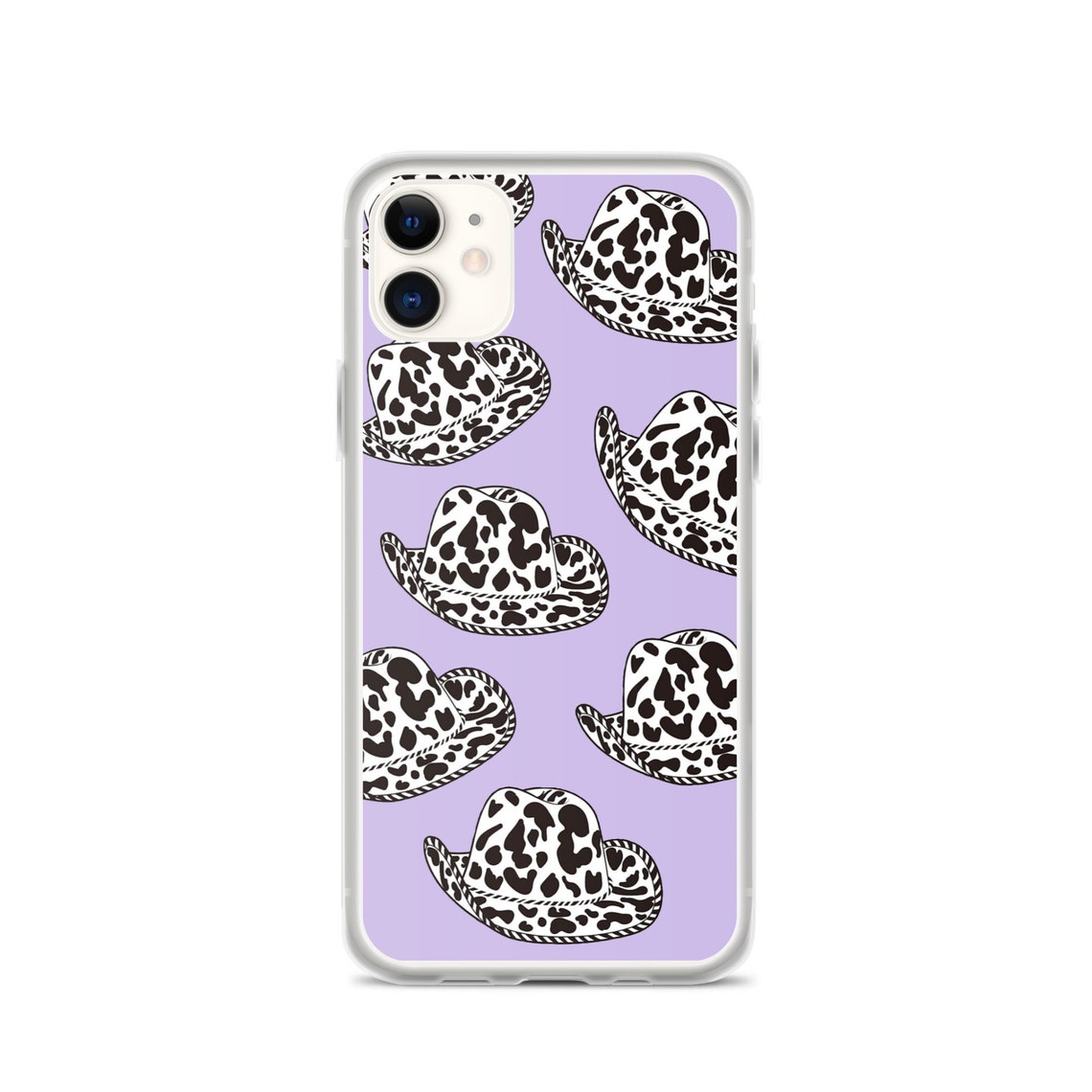 Cow Print Phone Case Cowgirl Hat Phone Case Cowboy Phone - Etsy
