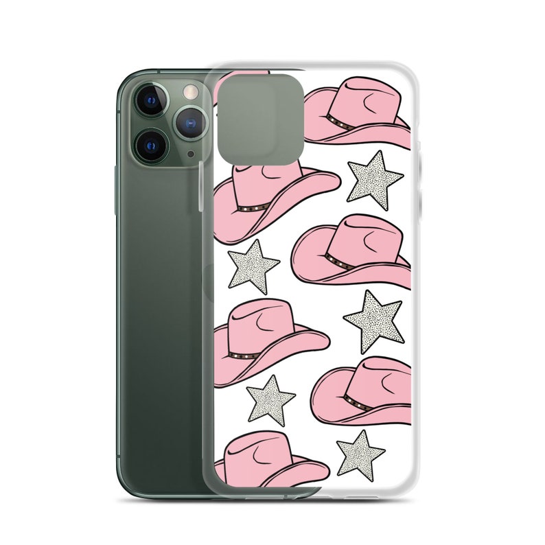 Cowgirl Hat Phone Case Pink Cowgirl Hat Case Cowboy Case - Etsy