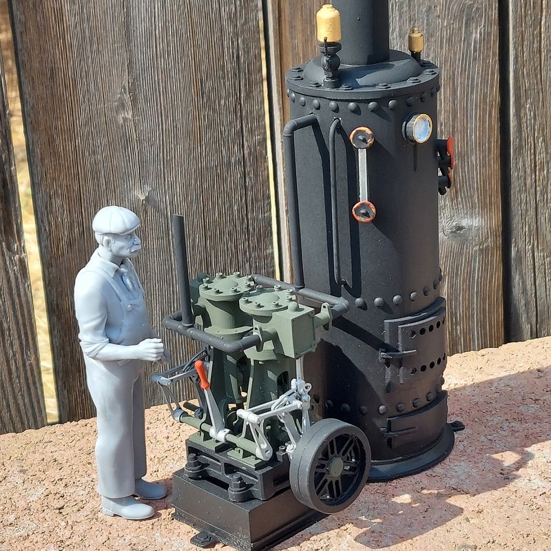 Scale Steam Engine - Etsy