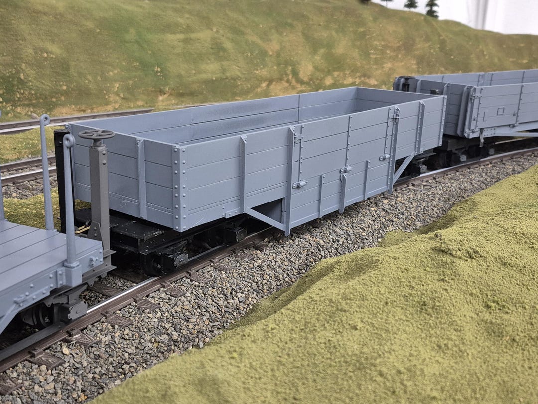 7/8th WDLR Class E Wagon Kit With Bogies - Etsy