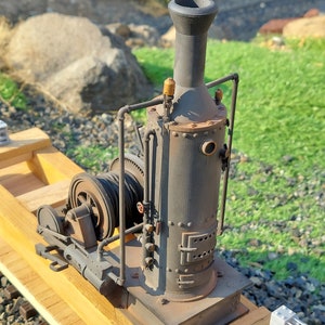 G Scale 3D Printed Willamette Single Drum Steam Donkey Kit - Etsy