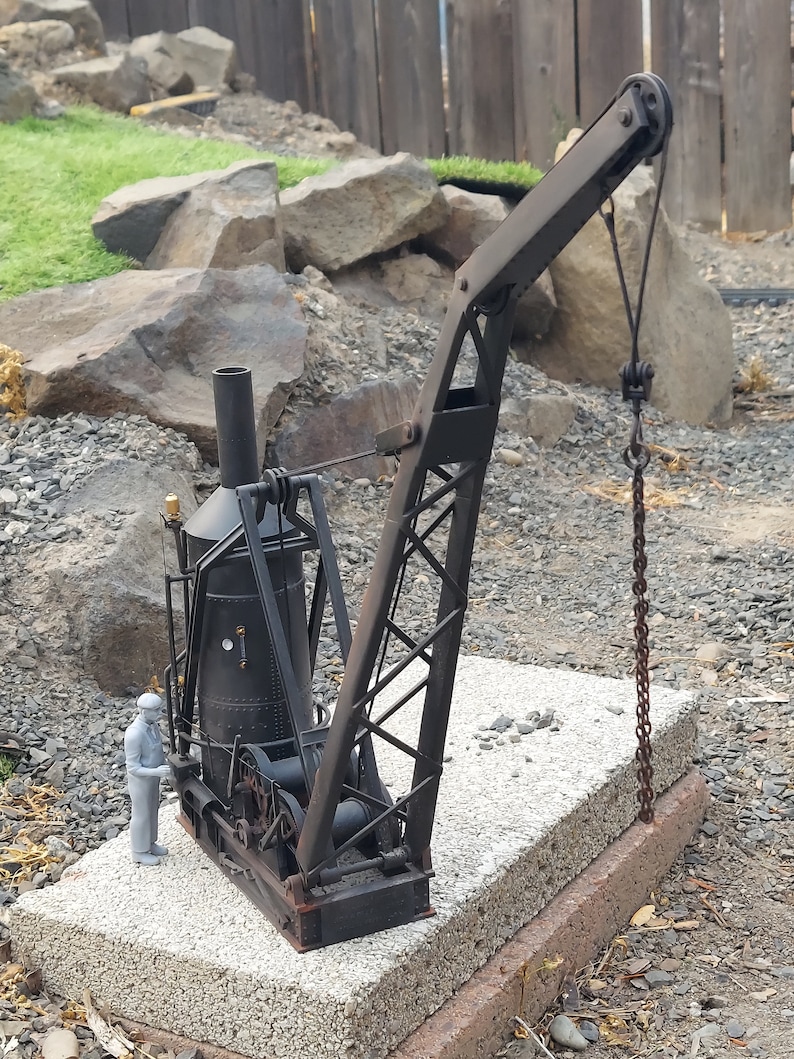 G Scale 3D Printed Willamette 2 Drum Steam Donkey Kit With Boom - Etsy