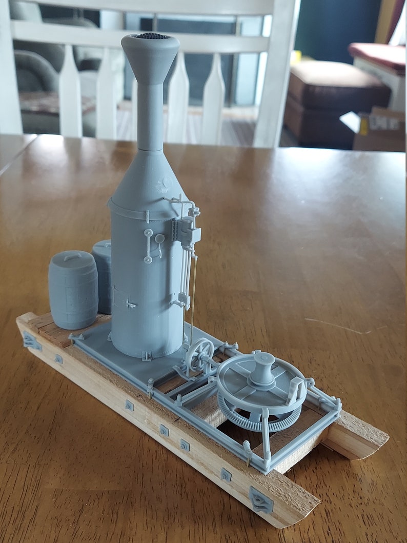G Scale 3D Printed Dolbeer Steam Donkey Kit - Etsy