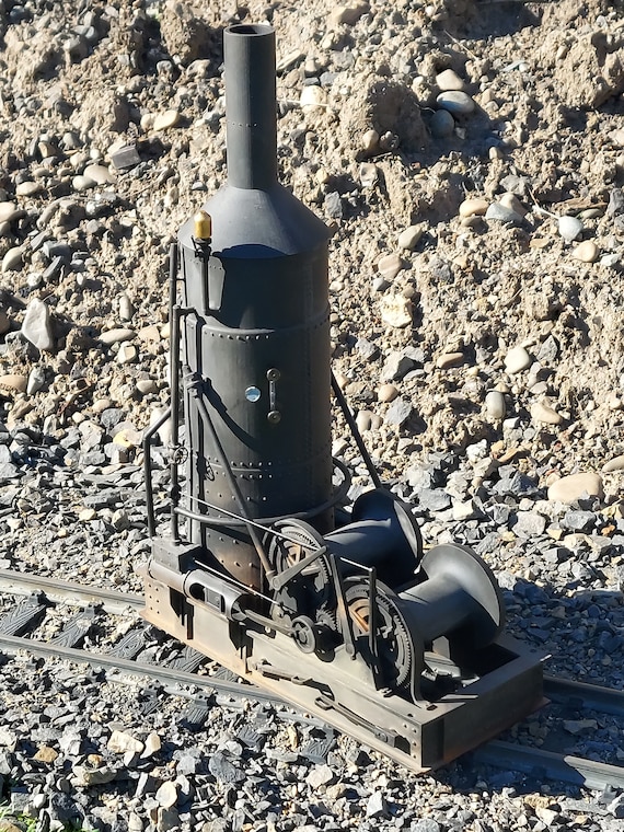 G Scale 3D Printed Willamette 2 Drum Steam Donkey Kit - Etsy