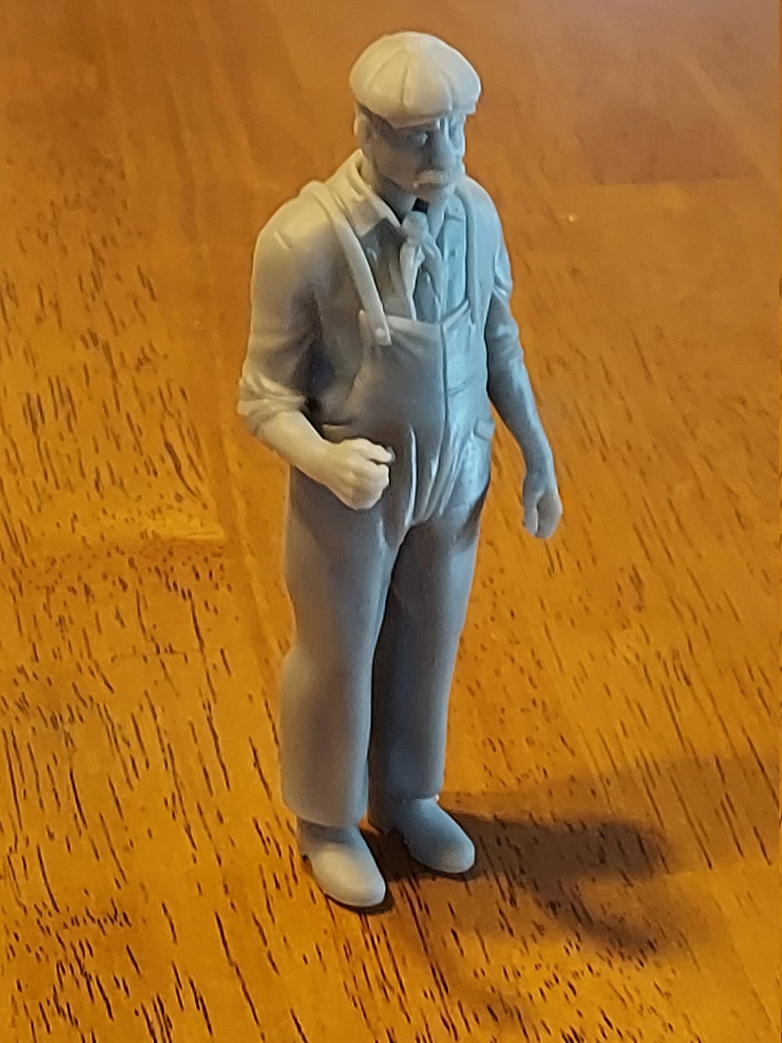 Unpainted Lifelike Model Train Engineer Figure, 7/8ths Scale for G ...