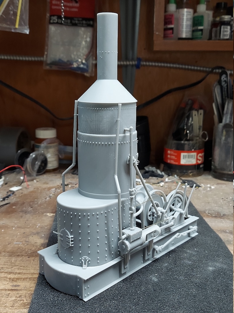 G Scale 3D Printed Willamette 3 Drum Steam Donkey Kit - Etsy
